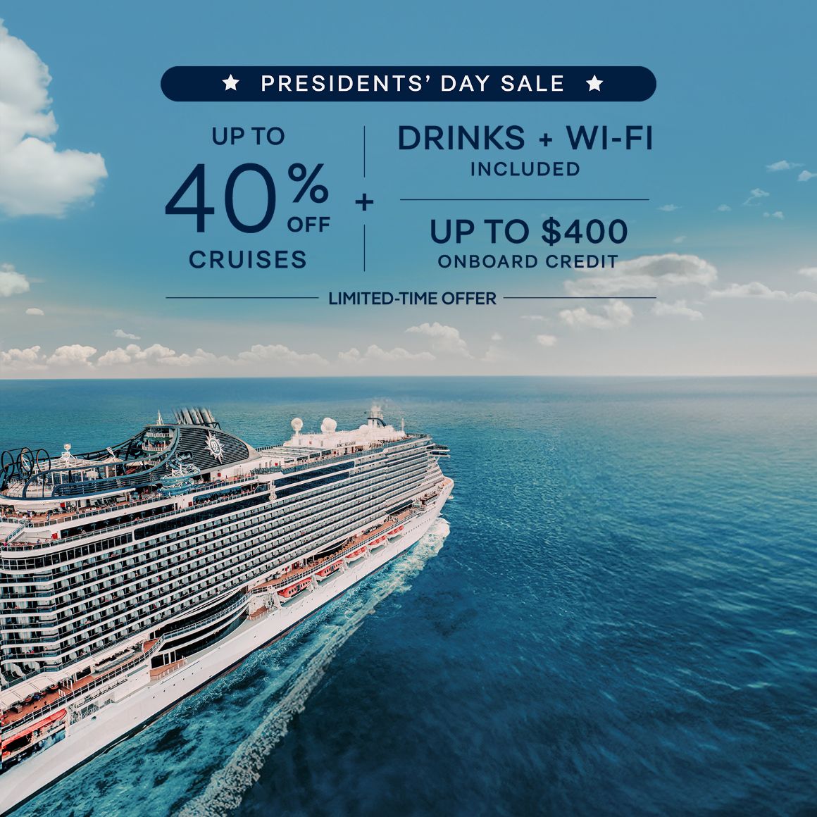 Beginning February 8: Presidents’ Day Sale – Up to 40% Off + Drinks ...